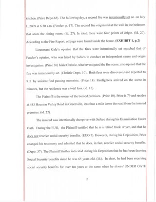 Motion For Partial Summary Judgment | PDF