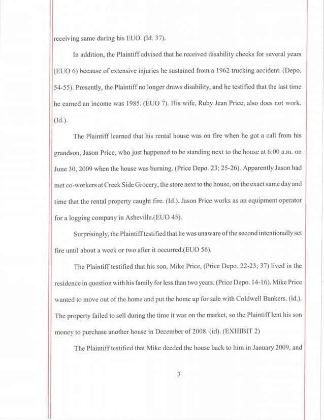 Motion For Partial Summary Judgment | PDF