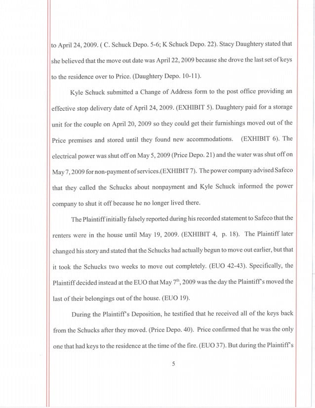 Motion For Partial Summary Judgment | PDF