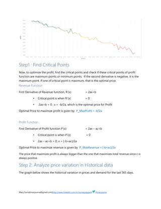 Price Optimization | PDF