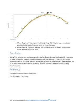 Price Optimization | PDF