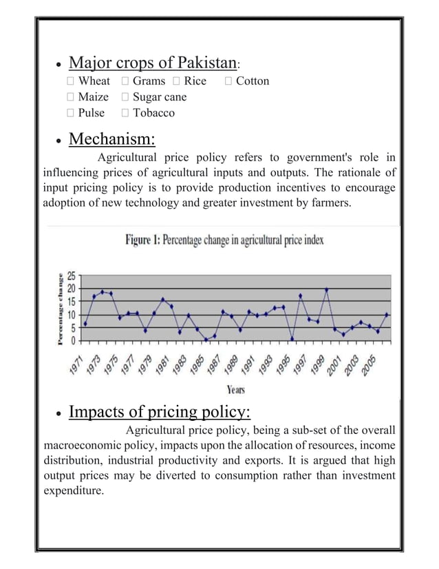 Price policy ,income tax manufacturing and primary goods | PDF