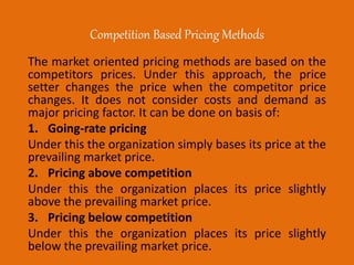 Price & pricing factors | PPTX
