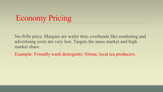 Price strategy | PPTX