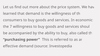 organization and management Price System in a Market Economy.pptx