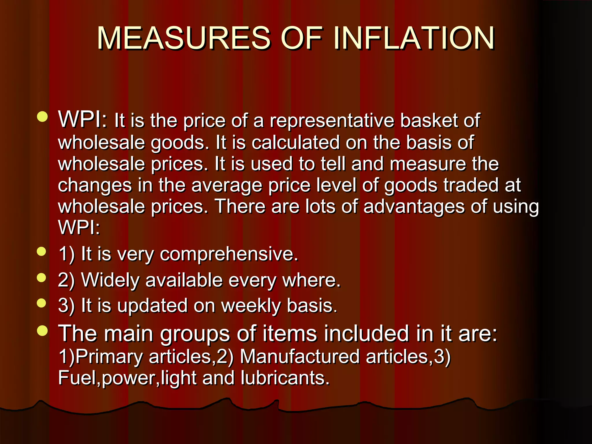 Price trends and inflation | PPT
