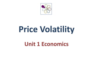 Price Volatility | PPT