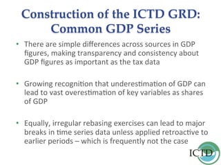 The ICTD Government Revenue Dataset | PPT