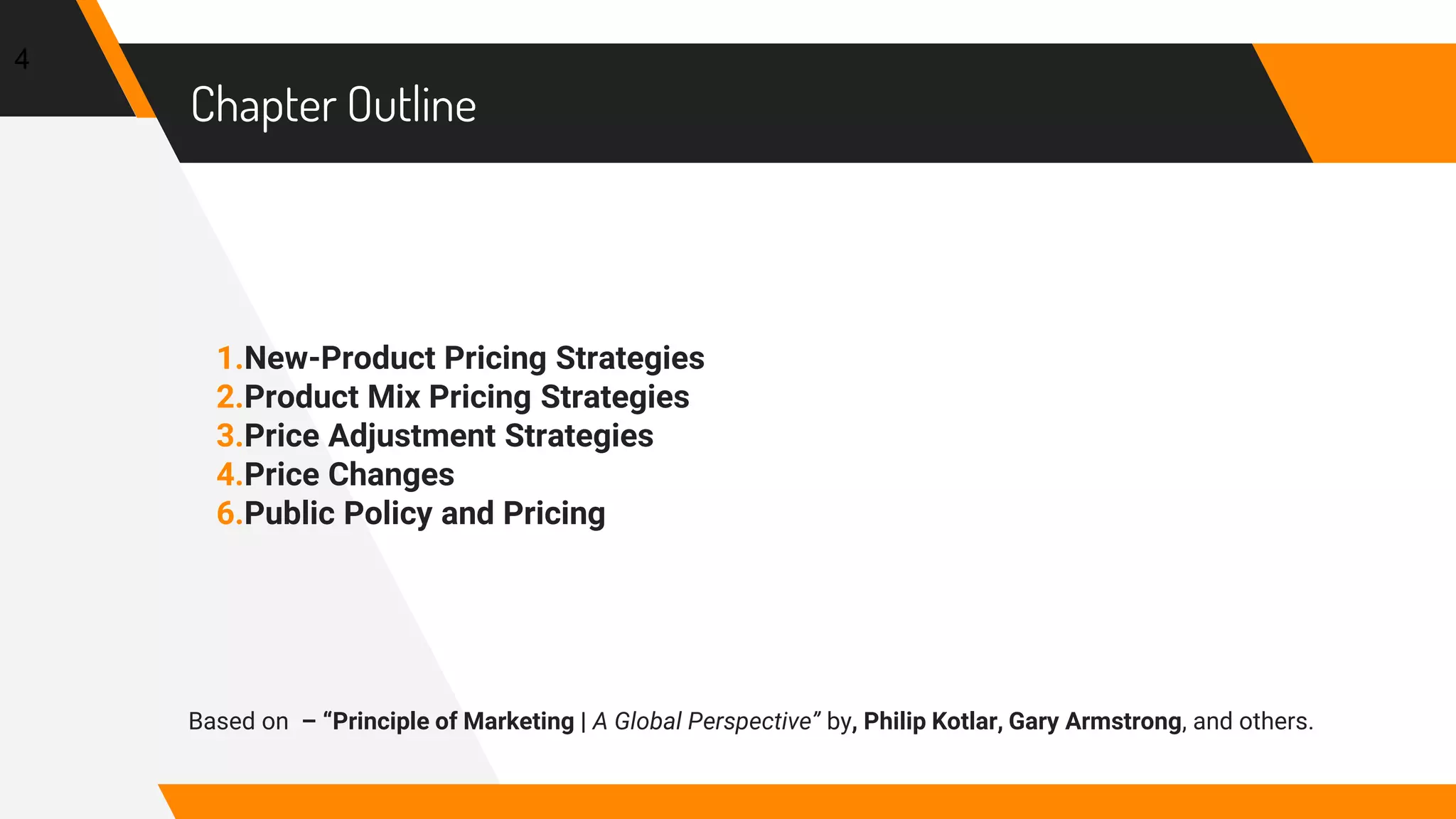 Pricing- PHILIP KOTLER | PPTX