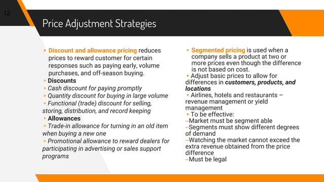 Pricing- PHILIP KOTLER | PPTX