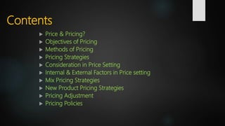 Pricing (marketing) | PPTX