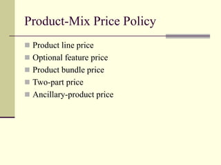 Pricing | PPT