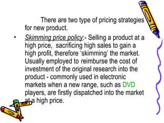 Pricing Strategies | PPT