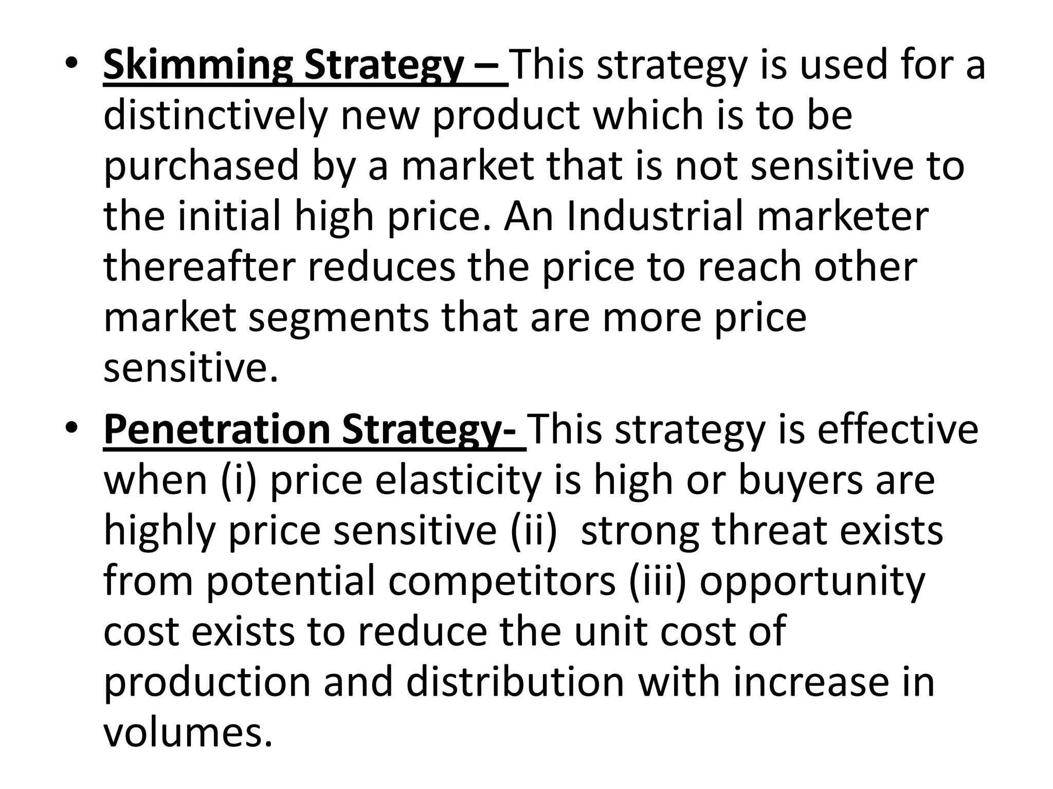 Pricing across product life cycle | PPTX