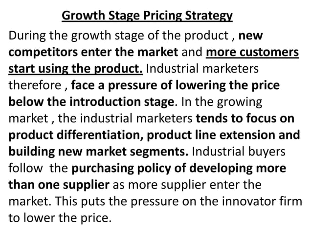Pricing across product life cycle | PPTX