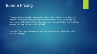 Pricing and pricing strategies | PPTX
