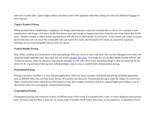 Pricing approach | DOCX
