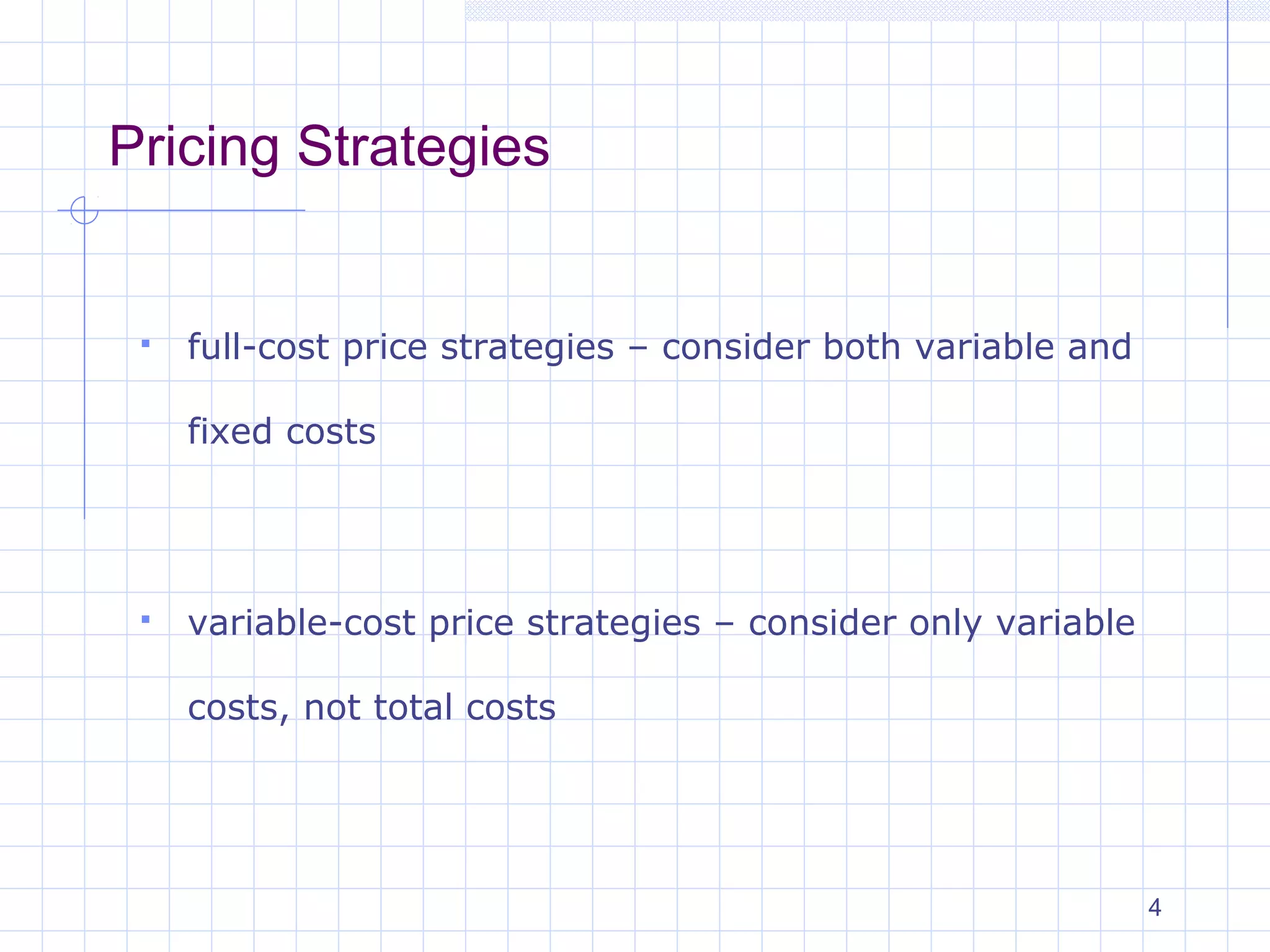 Pricing approaches | PPT