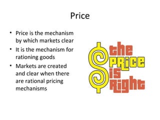 Pricing: Auctions and Markets | PPT