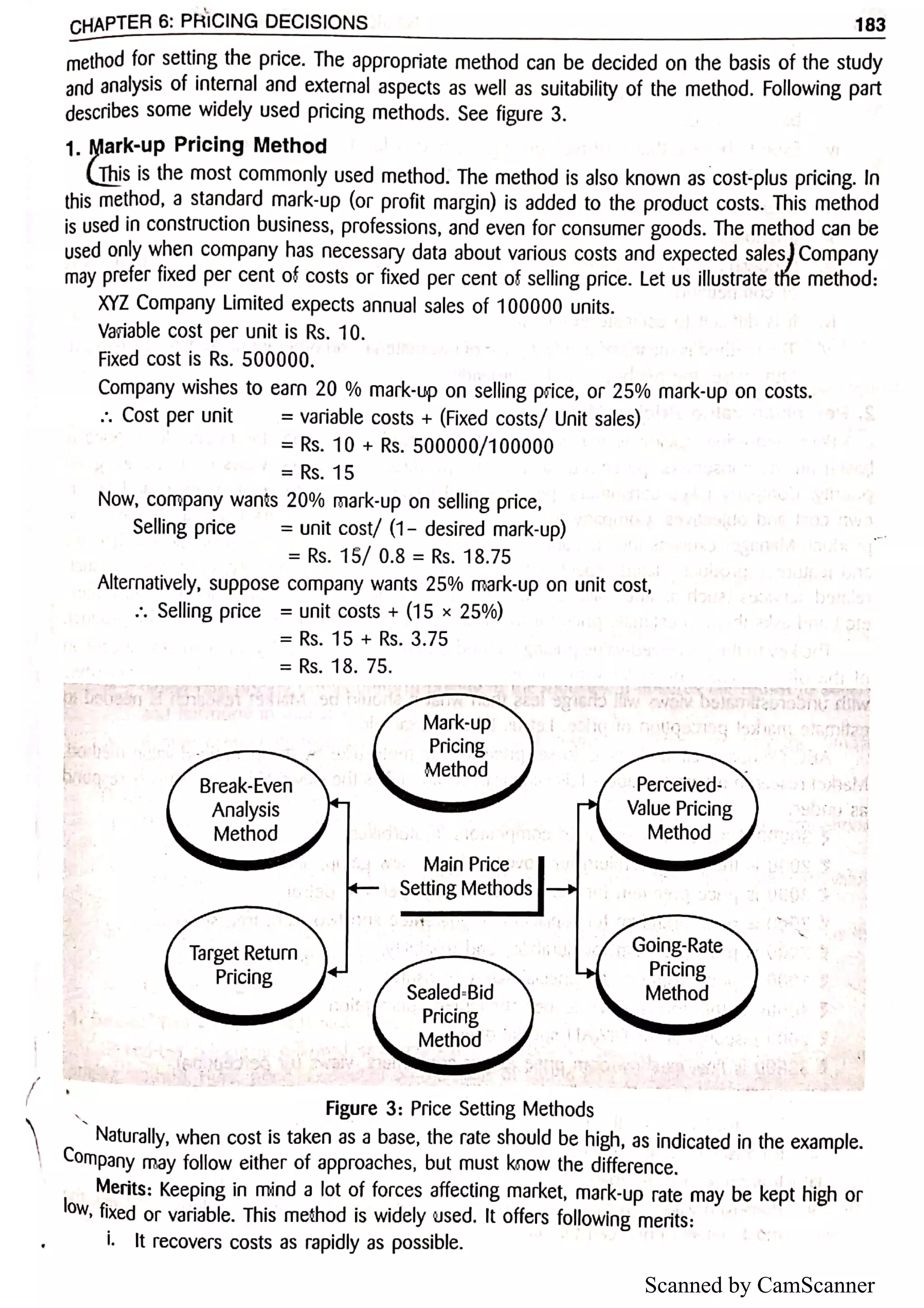 Pricing decisions: objectives and strategies-methods of pricing | PDF