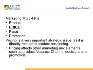 Pricing Decisions & Strategies | PPT