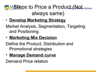 Pricing Decisions & Strategies | PPT
