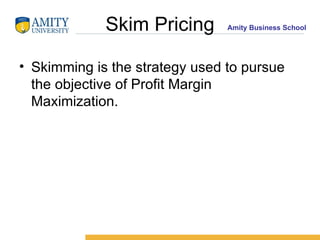 Pricing Decisions & Strategies | PPT