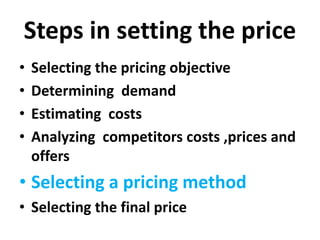 Pricing method | PPTX