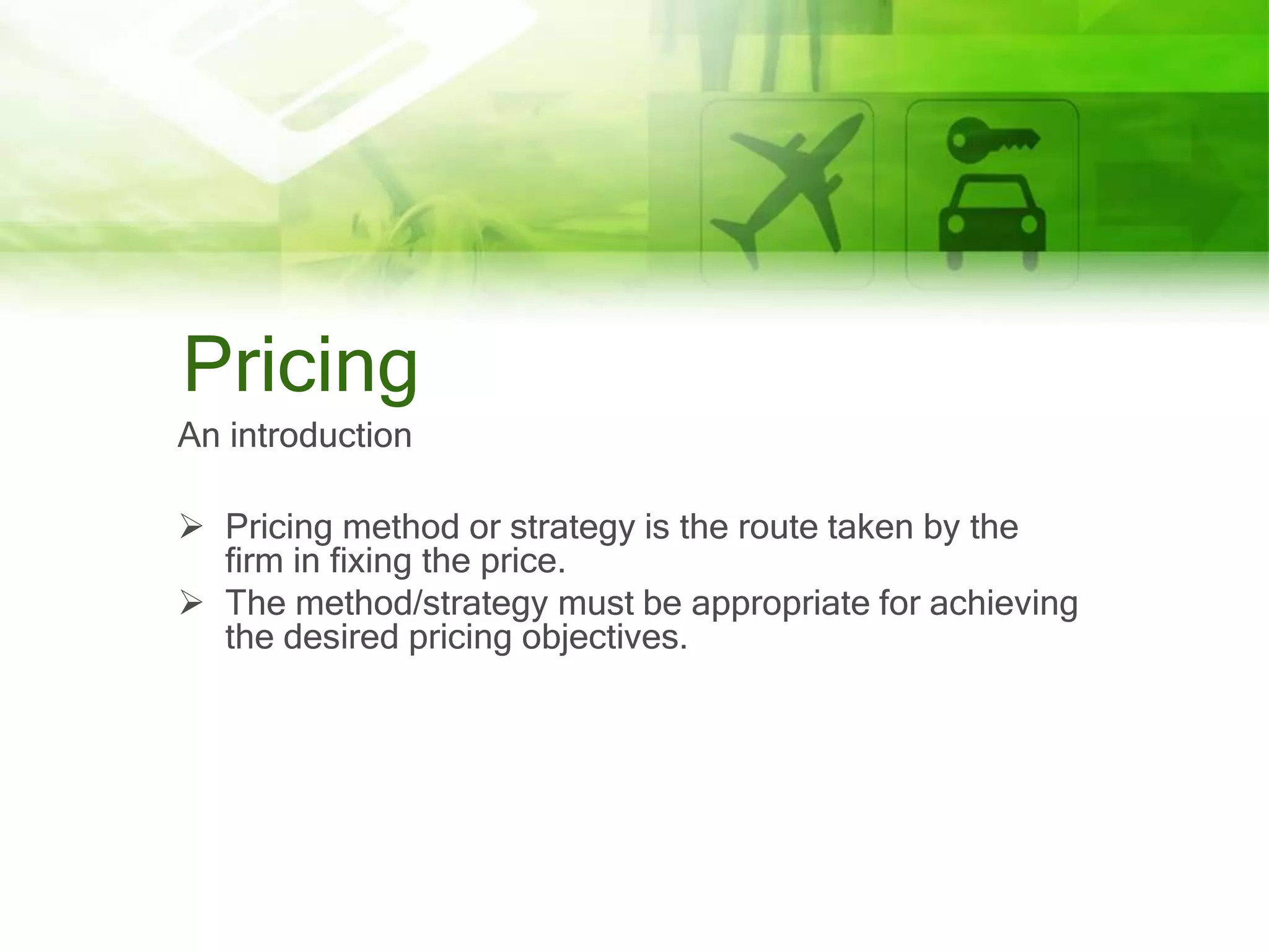 Pricing methods.. | PPSX
