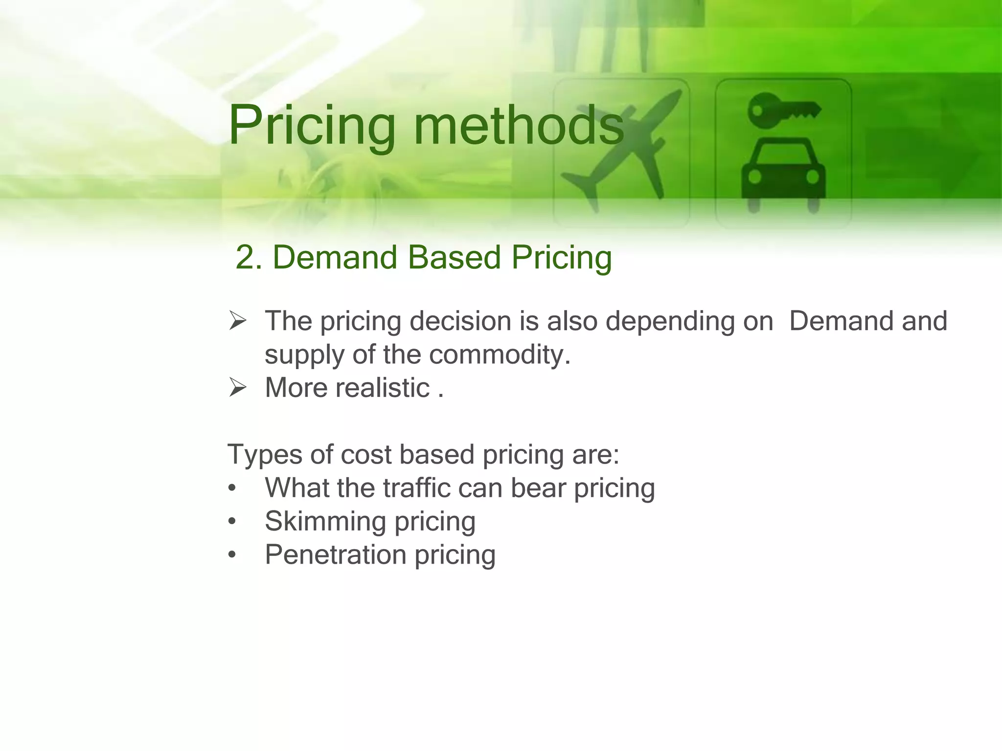 Pricing methods.. | PPSX