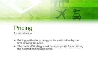 Pricing methods.. | PPSX
