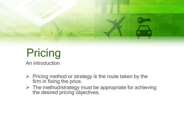 Pricing methods.. | PPSX