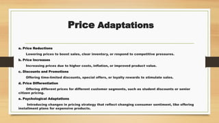 PRICING METHODS,TYPES,SETTING PRICE,PRICE ADOPTIONS | PPTX