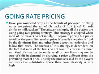 Pricing methods 1 2003 | PPT