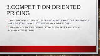 Pricing methods and strategies AYANSH SINGH.pptx