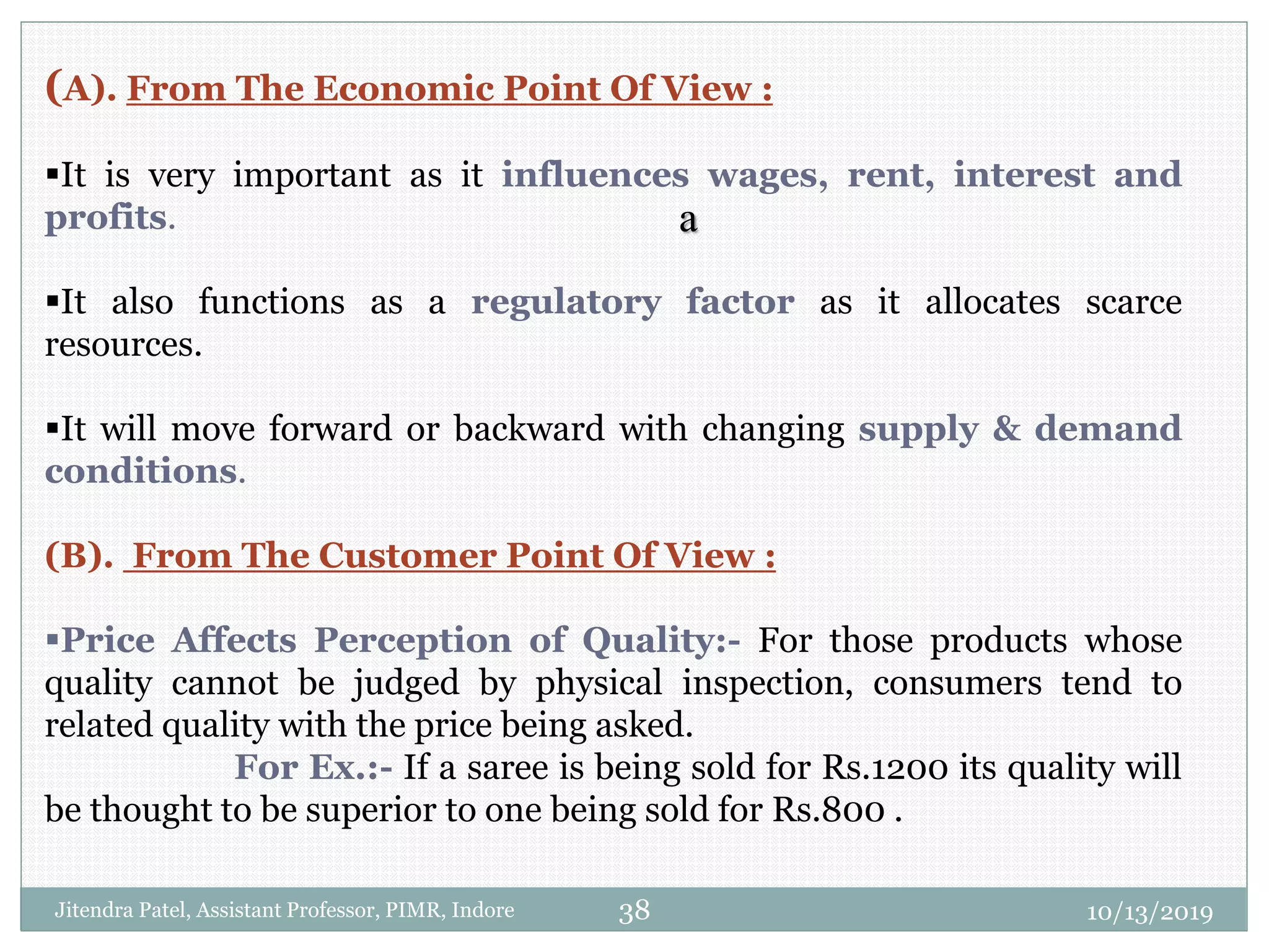 Pricing mix in marketing | PPTX