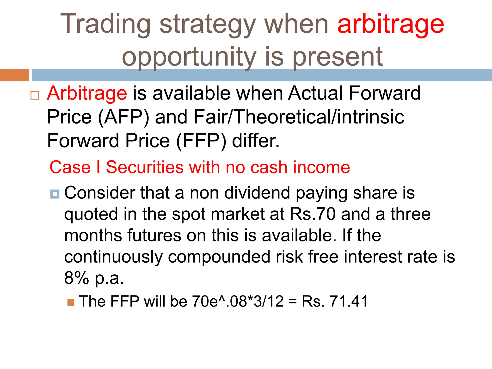 Pricing of Forwards and Futures.ppt