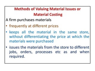Pricing of material issues | PPTX | Stocks and Bonds | Personal Investing