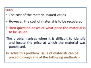 Pricing of material issues | PPTX | Stocks and Bonds | Personal Investing