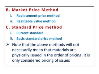 Pricing of material issues | PPTX | Stocks and Bonds | Personal Investing