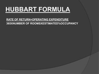 Pricing of rooms | PPT
