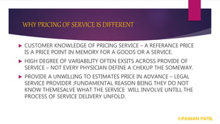 Pricing of service | PPT