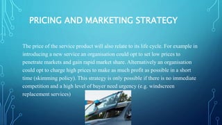pricing of services | PPTX