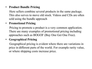 Pricing policy | PPTX