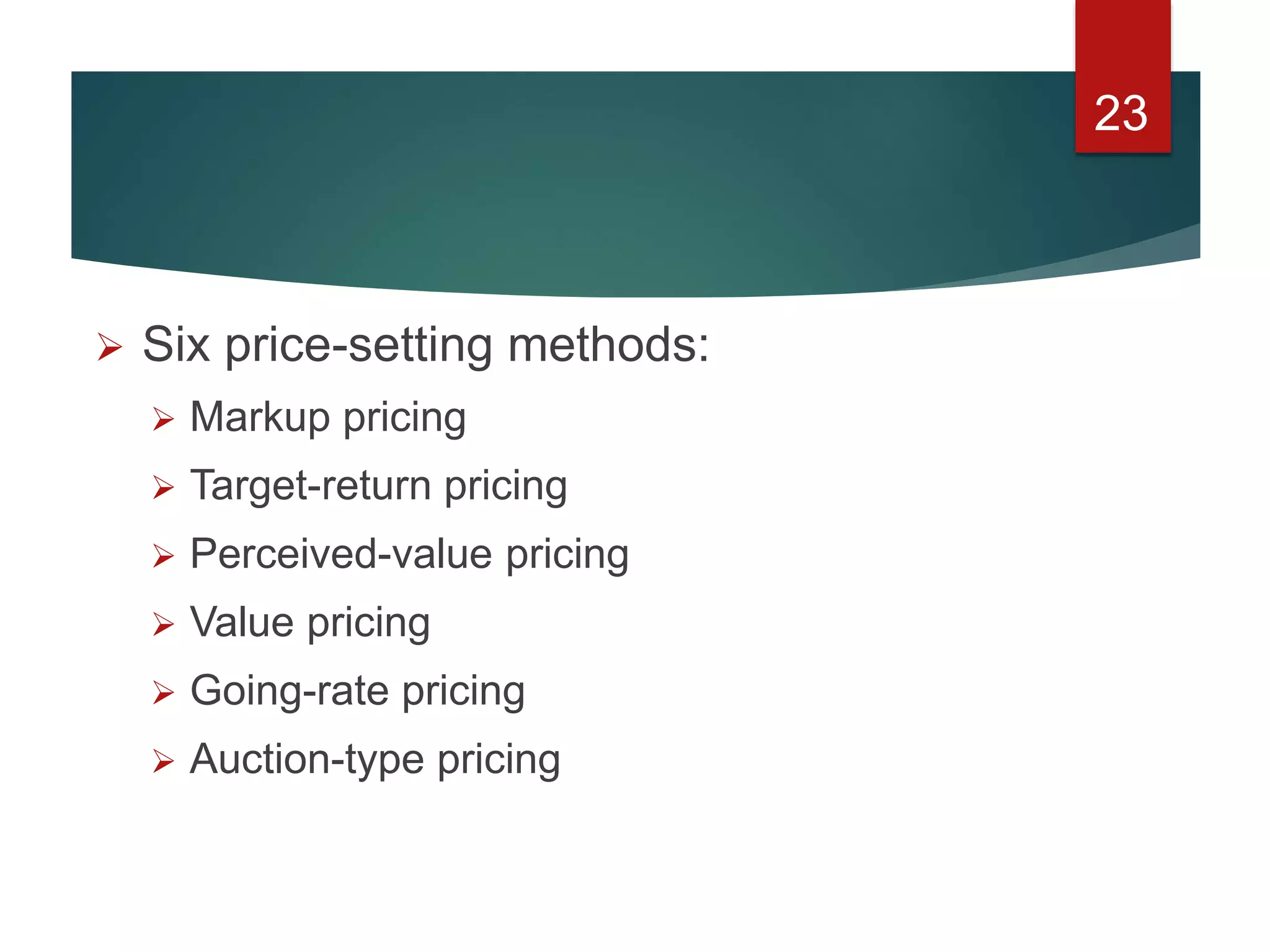 Pricing (Marketing) | PPTX