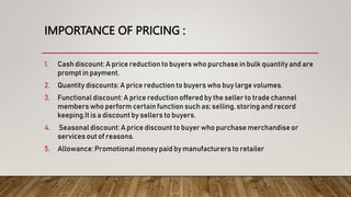 Pricing | Meaning | Importance | Objectives | Pharmaceutical Marketing ...