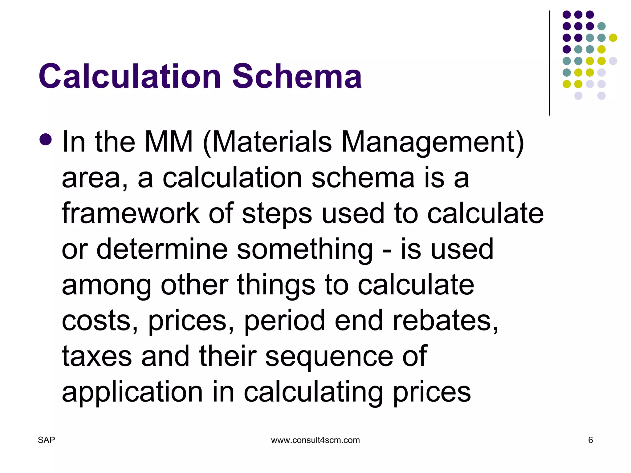 Pricing Procedure For Purchase Order | PPT