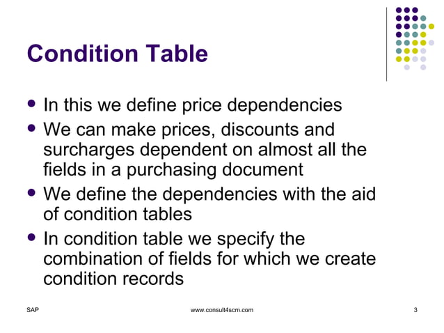 Pricing Procedure For Purchase Order | PPT | Business | Business and ...