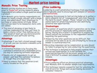 Pricing research | PDF