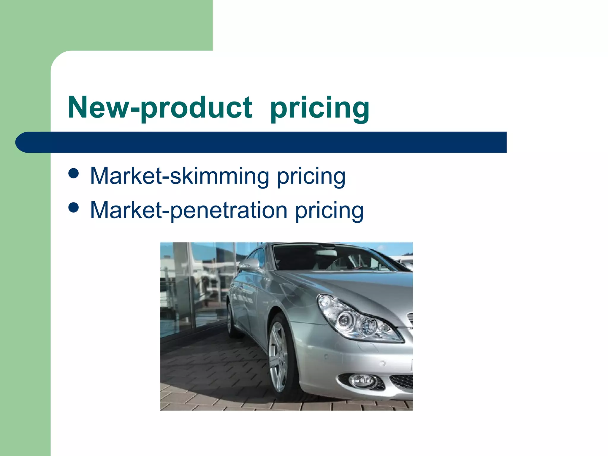 Pricing strategies in marketing | PPT